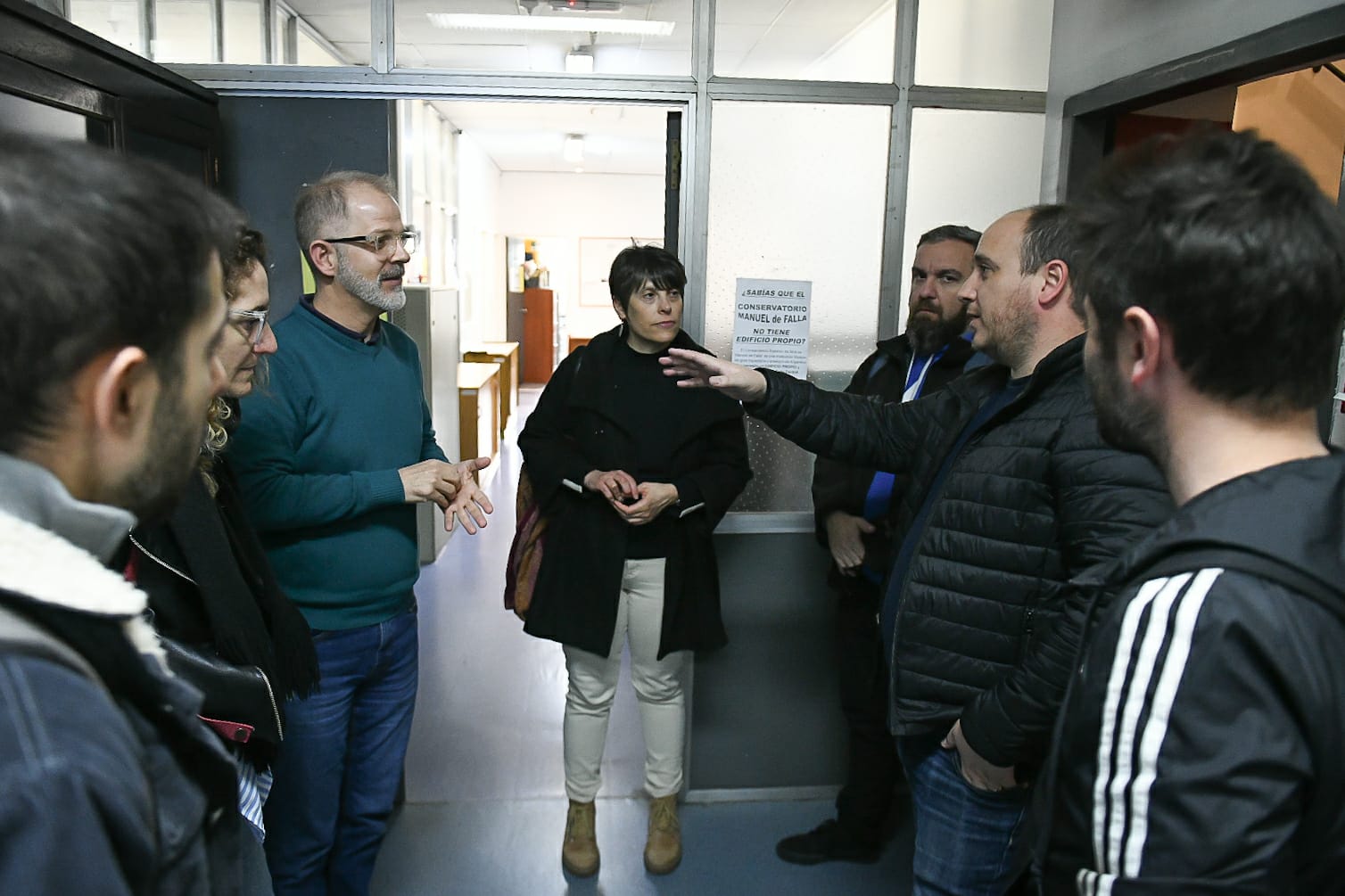 EDIFICIO PROPIO PARA EL FALLA: RECORRIDA CON LEGISLADORES MODARELLI Y ...